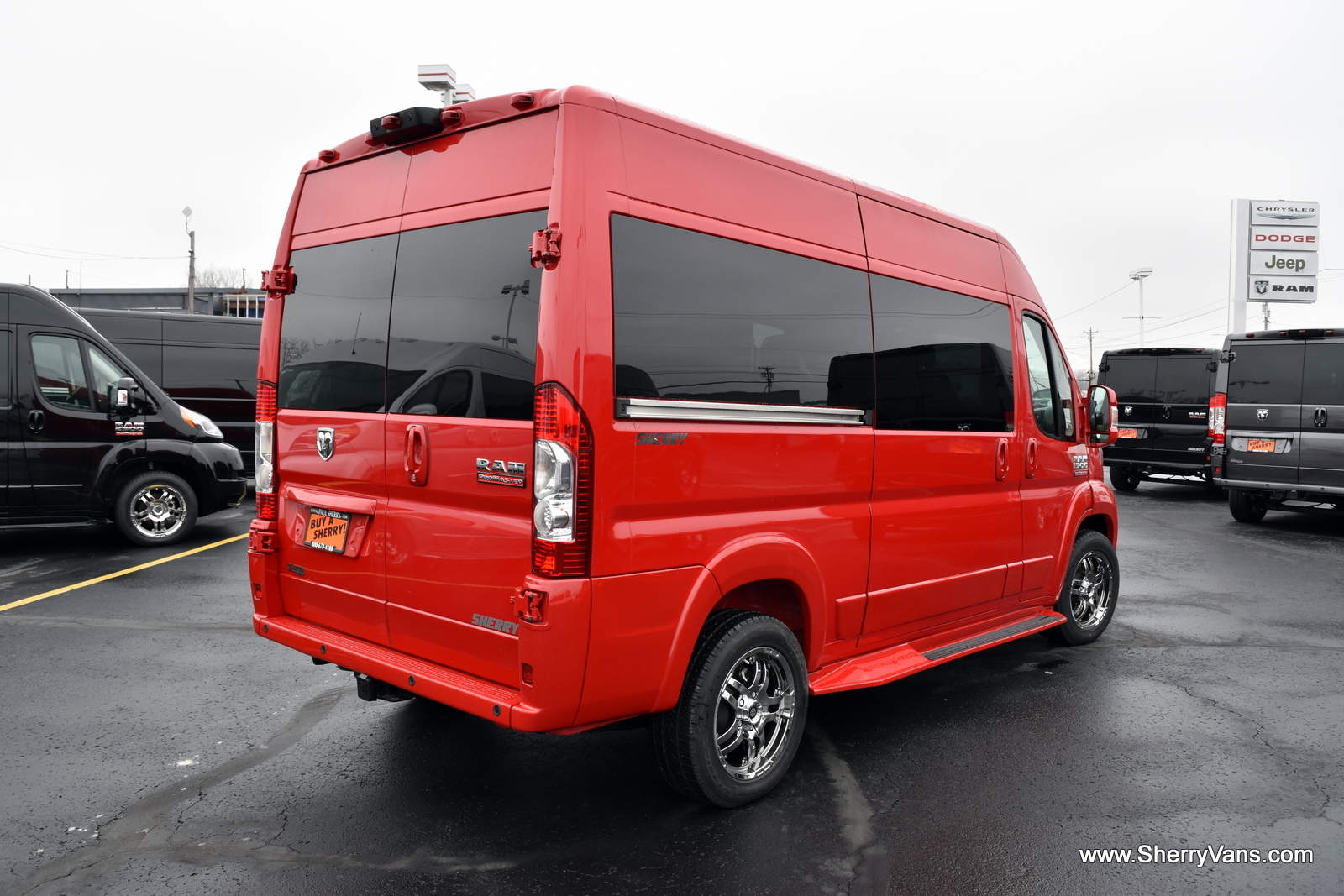 2017 RAM SHERRY VANS 7 PASSENGER HIGH-TOP CONVERSION VAN – 27806T ...