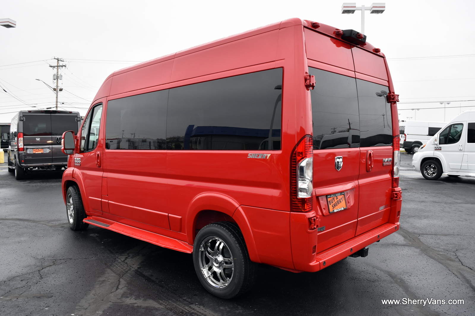 2017 RAM SHERRY VANS 7 PASSENGER HIGH-TOP CONVERSION VAN – 27806T ...