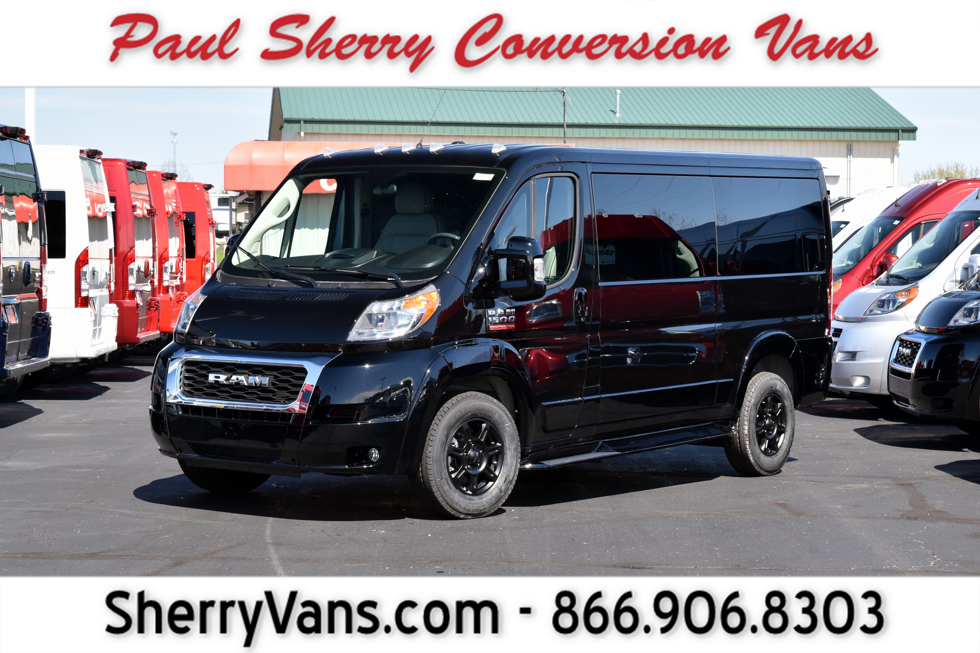 2019 Ram Conversion Van – Sherry Vans 7 Passenger | 28802T | Conversion ...