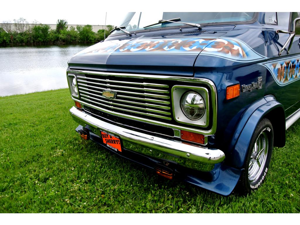 1977 Chevrolet Conversion Van - Hop Cap Van-Tastic 7 Passenger ...