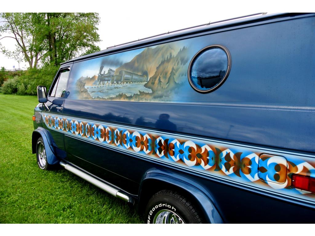 1977 Chevrolet Conversion Van - Hop Cap Van-Tastic 7 Passenger ...