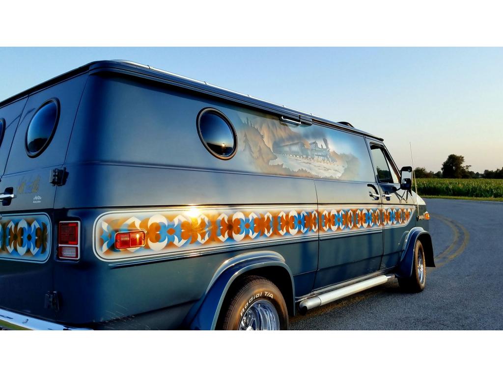 1977 Chevrolet Conversion Van - Hop Cap Van-Tastic 7 Passenger ...
