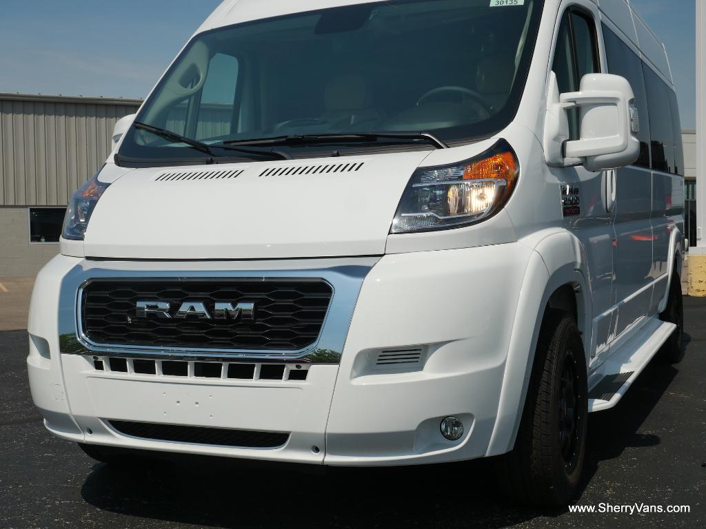 2021 Ram Conversion Van – Sherry Vans 9 Passenger | 30135T | Conversion ...