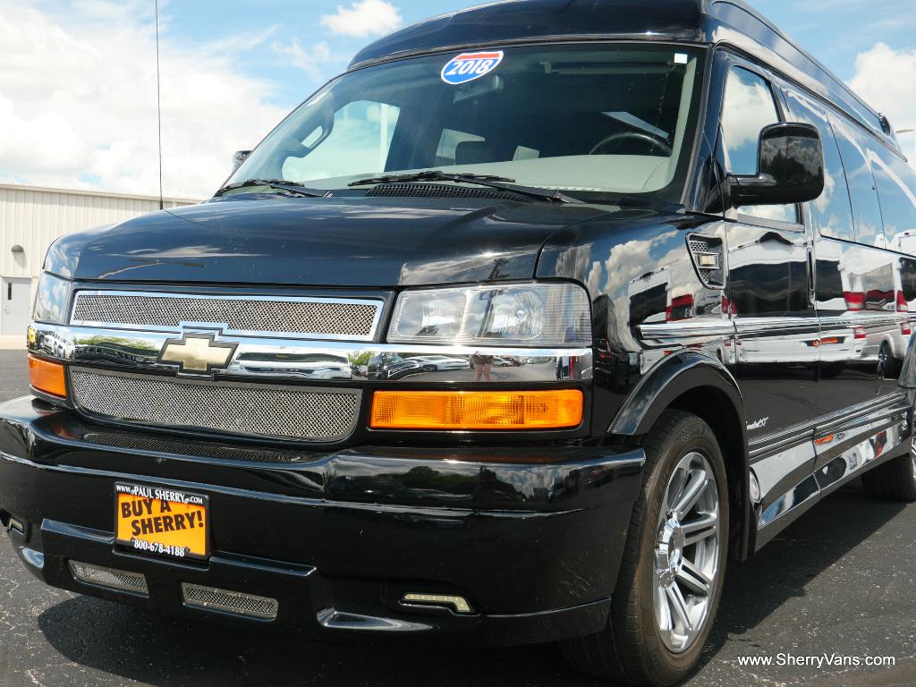 2018 Chevrolet Conversion Van - Explorer Vans 9 Passenger | CP16562T ...