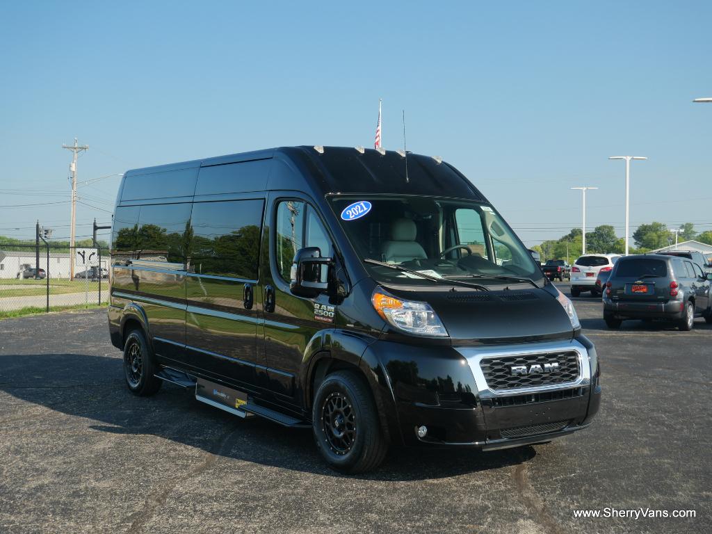 2021 Ram Conversion Van – Sherry Vans 9 Passenger | 30088T | Conversion ...