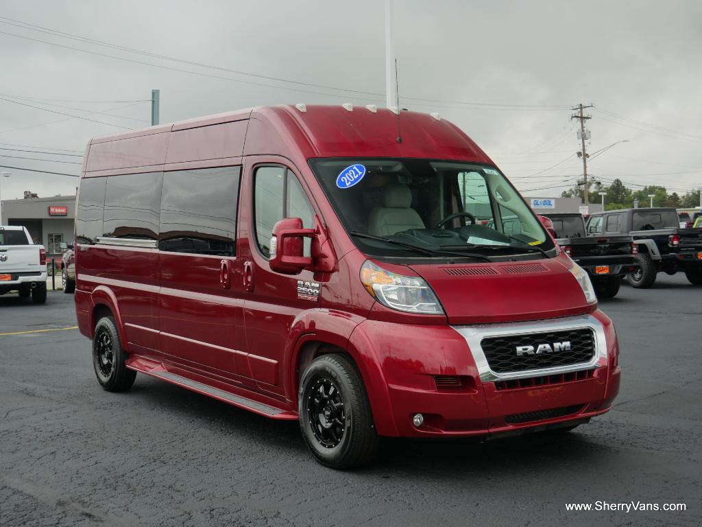 2021 Ram Conversion Van – Sherry Vans 9 Passenger | 30367T | Conversion ...