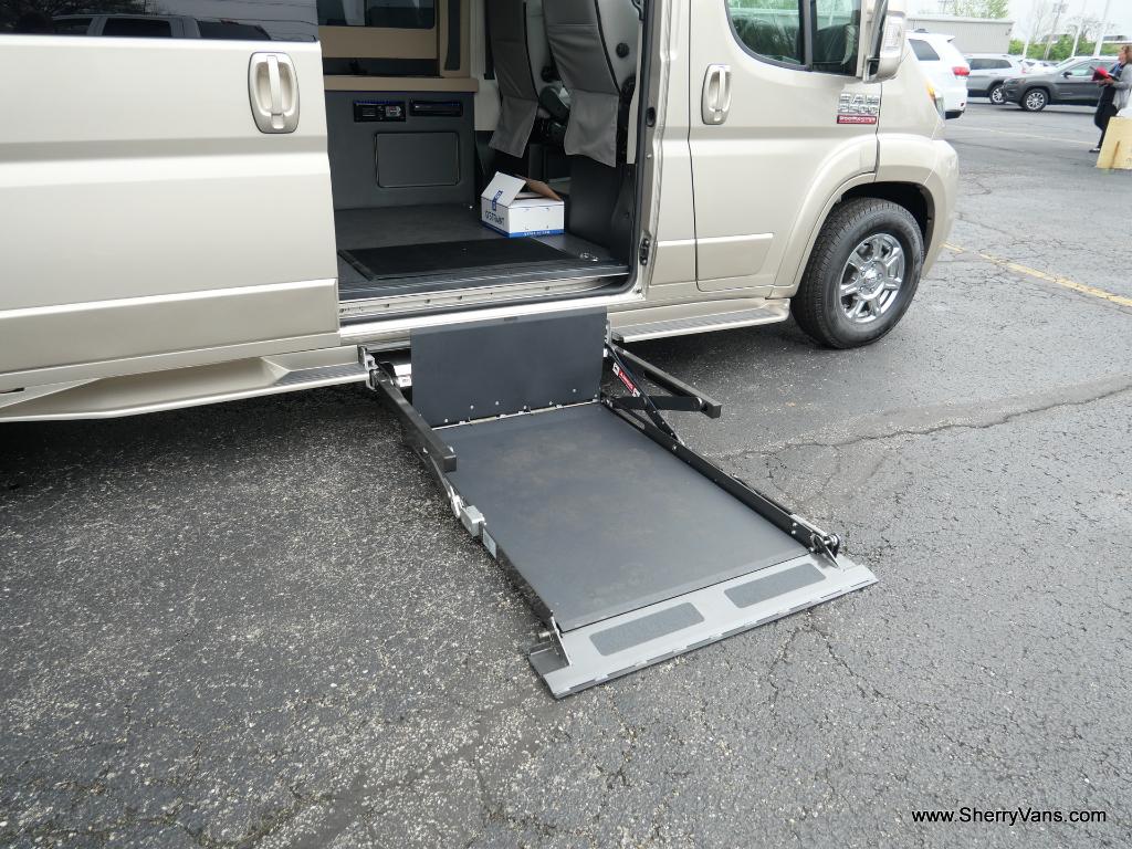 Custom Order UVL Ram ProMaster Mobility Van | Paul Sherry Conversion Vans