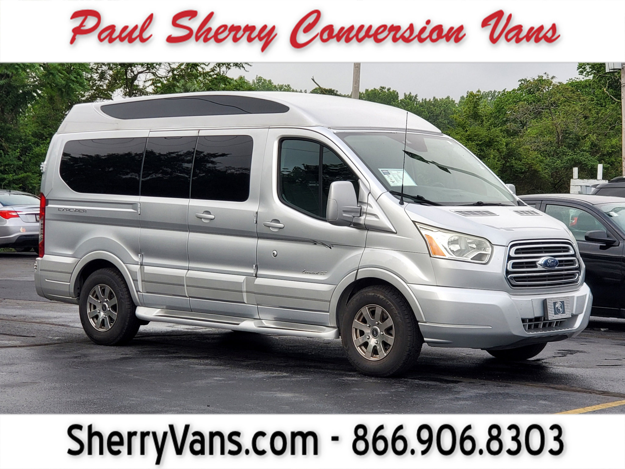 2017 Ford Conversion Van – Explorer Vans 7 Passenger | CP17528T | Conversion Vans For Sale at ...