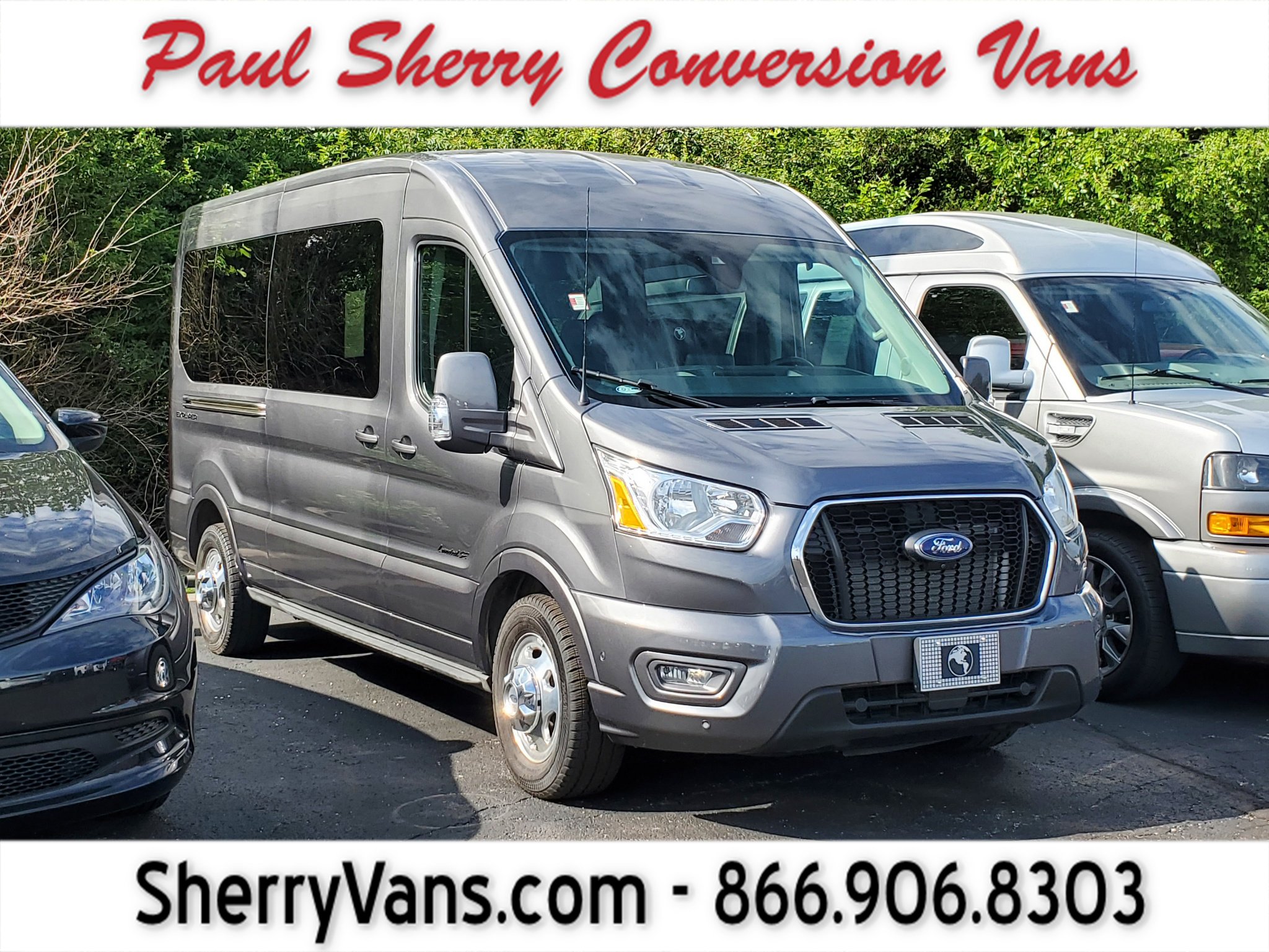 2021 Ford Conversion Van - Explorer Vans 9 Passenger | CP17531T | Paul ...